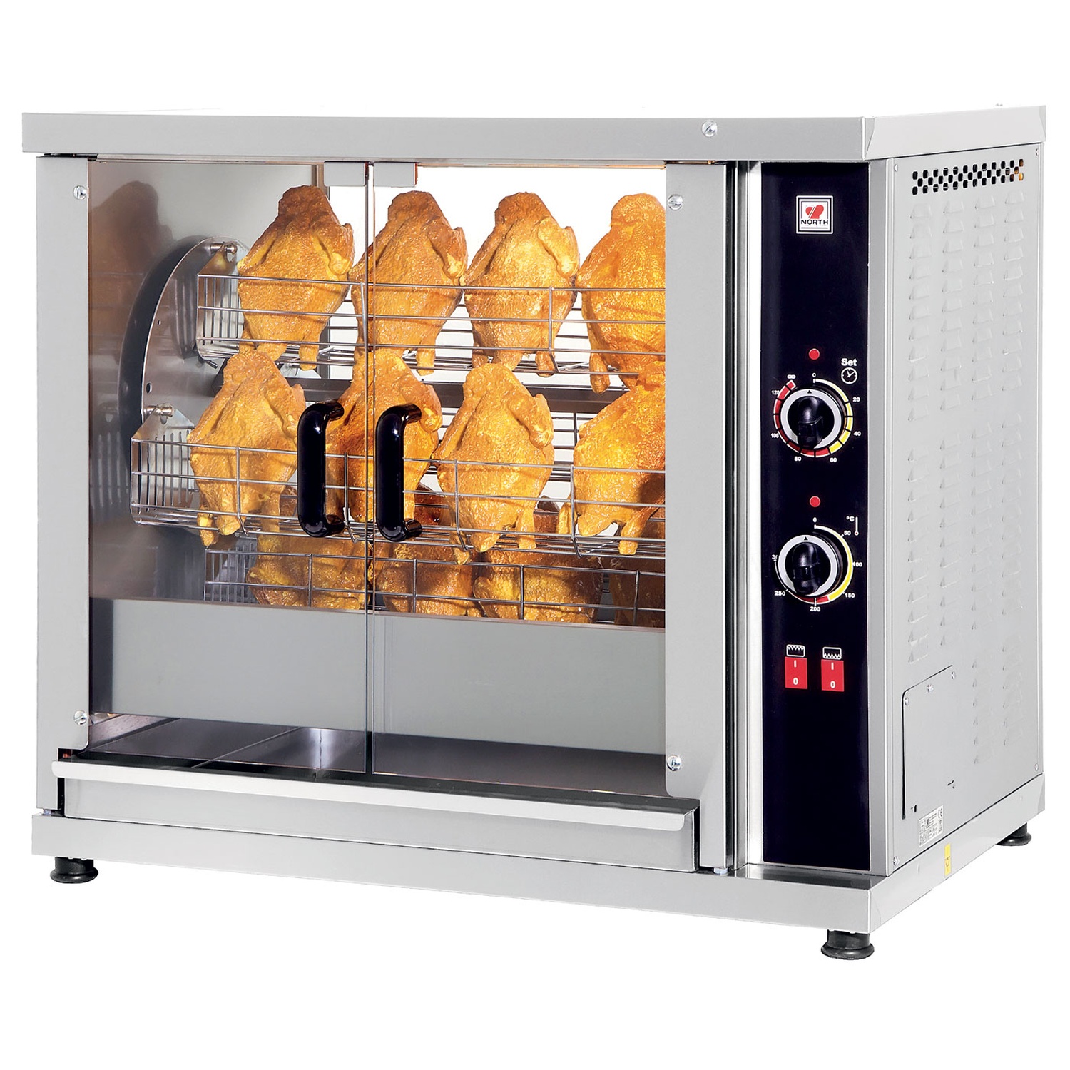 Kyllinggrill elektrisk roterende 4 spyd HK 4, NORTH – Turnor Impex AS